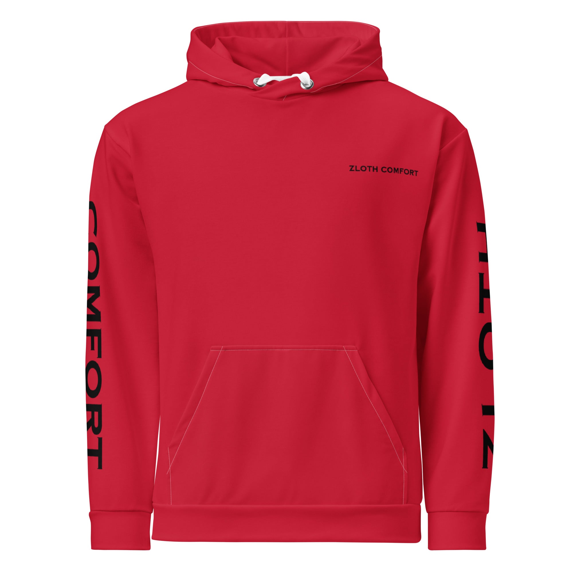 ZLOTH Comfort Red Hoodie